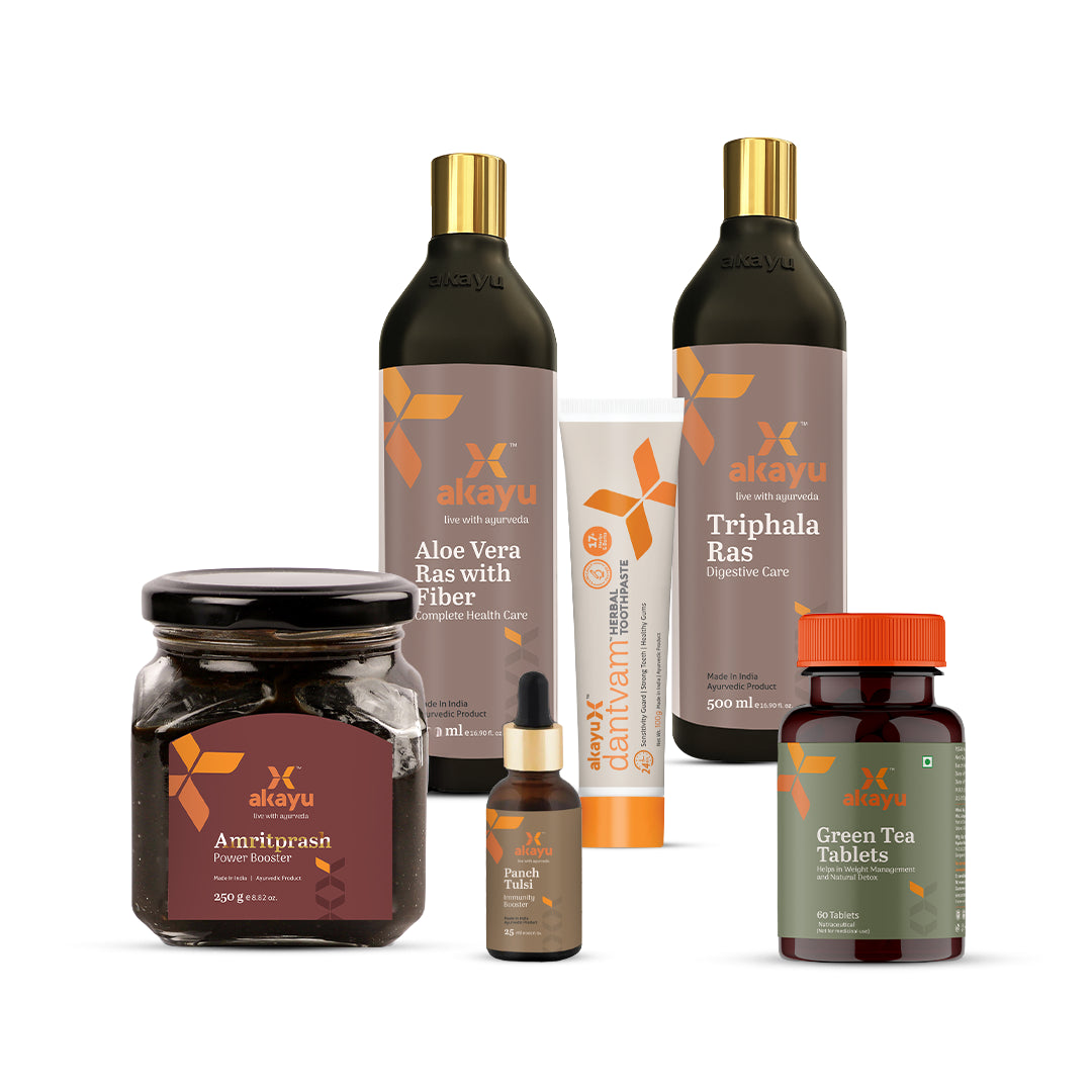 Shop Daily Wellness Starter Kit - Ayurvedic Health Combo – Akayu